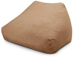 Hnědý manšestrový sedací vak Sofa Snug – SLOWDOWN