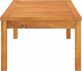 Konferenční stolek 100 x 50 x 33 cm masivní akáciové dřevo 311833