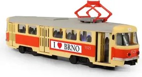 RAPPA Tramvaj která hlásí zastávky česky 28 cm BRNO / od 3 let