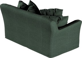 Potah na pohovku IKEA  Tomelilla 2-místná nerozkládací barva zelená látka pletený vzor