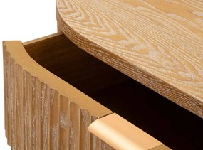 Designová komoda Jahzara 81 cm hnědá