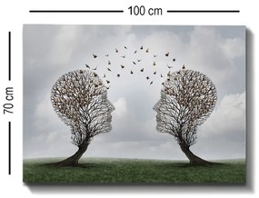 Obraz FACES OF TREES 70 x 100 cm