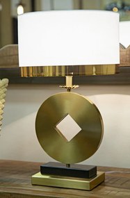Stolní lampa COIN 30x53-cm