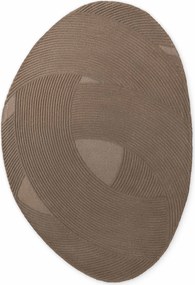 Ted Baker, Kusový koberec Ted Baker Kensington 106401 Brown, 120x170, hnědá, kancelář