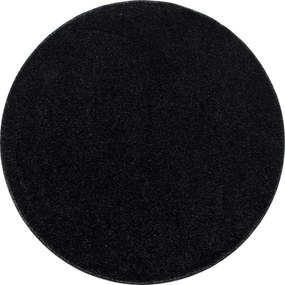 Ayyildiz Kusový koberec ATA 7000, kulatý, Antracitová Rozměr koberce: 120 cm KRUH