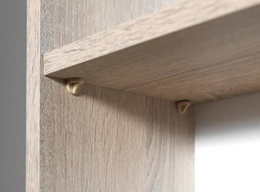 Aqualine Aqualine, KERAMIA FRESH skříňka horní výklopná 70x50x20cm, dub platin, 52364