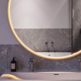 LED koupelnové zrcadlo BELDIVO kulaté - 120 cm