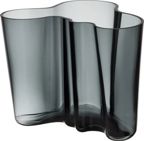 Váza Aalto 16 cm tmavě šedá