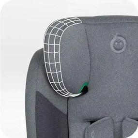 MoMi EMI i-Size šedá / Autosedačka / pro děti od 40 do 150 cm / do 36