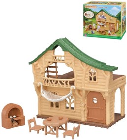 _Ostatní 1_ Sylvanian Families Srub s nábytkem doplněk k herním sadám 5451