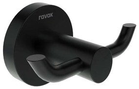 Ravak Kona - Dvojháček, matná černá X07P1300