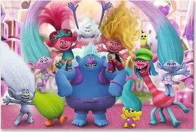 Trefl - Puzzle - Trollové 3: Ve světě Trollů MAXI / 24 dílků / 60 x 40