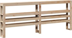 Rám postele s čelem 180 x 200 cm masivní borovice 3306294