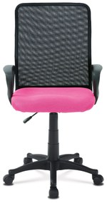 Juniorská židle GIORGIO černo-růžová