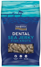 FISH4DOGS Dentální pamlsky pro psy mořská ryba - uzlíky 500 g