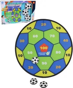 MADE Terč na suchý zip / O 60 cm / 3 míčky / od 3 let