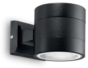 Ideal Lux Nástěnné svítidlo SNIF AP1 ROUND NERO