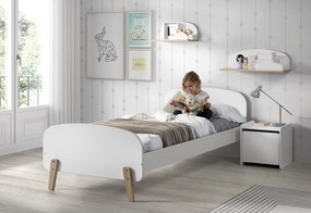 Kiddy postel s doplňky na výběr Barva: Bílá