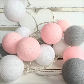 Světelné koule PINKGREY - 20 LED 1872