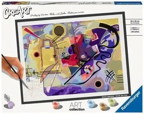 Ravensburger CreArt Wassily Kandinsky: Žlutá, červená, modrá / od 14 l