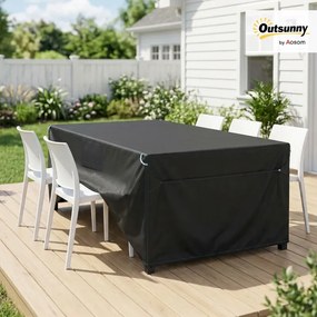 Ochranný obal na zahradní nábytek, 180 x 120 x 74 cm 84K-110V00BK