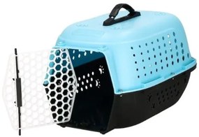 Bestent Přepravní box pro zvířata 48x33x28cm Black Blue