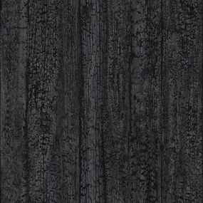 Šedočerná vliesová tapeta Dřevo, imitace dřeva 347531, Matières - Wood, Origin