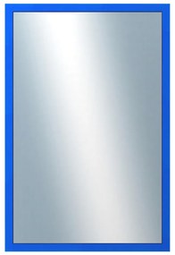 DANTIK - Zarámované zrcadlo - rozměr s rámem cca 40x60 cm z lišty PASTELKA tmavě modrá rovná (2566)