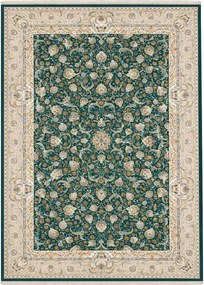 BE Koberec Sultan 1200 Cyan - vícebarevný obdélníkový Rozměr: 150x225 cm