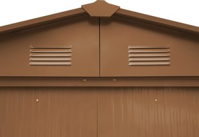 Zahradní domek BestBerg ZDB-2D / 2,5 m² / 194 x 131 x 184 cm / dekor dřevo/hnědá