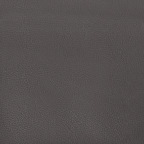 Box spring postel s matrací šedá 120x190 cm umělá kůže 3269675