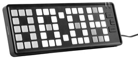Digitální budík Keyboard – Karlsson