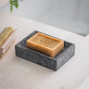 Žulová mýdlenka Granite Soap Dish Garden Trading
