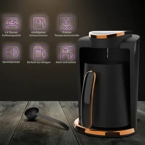 INCA TURBO Wonder Touch-Control černá / Kávovar / dotykové ovládání