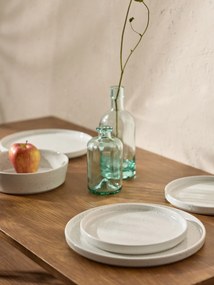 Sinsay - Nakapávané keramické talíře 2 balení - šedá