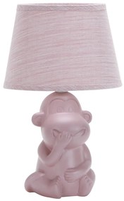 ONLI ONLI - Stolní lampa MONKEY 1xE14/6W/230V růžová OL0223