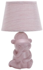 ONLI - Stolní lampa MONKEY 1xE14/6W/230V růžová