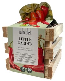 Butlers LITTLE GARDEN Truhlík BIO chilli paprička vč. semínek