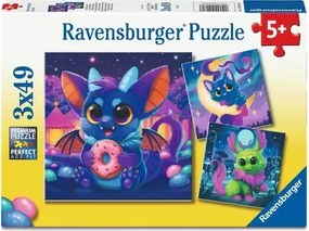 RAVENSBURGER Puzzle Malá Ďáblice / 3x49 dílků / od 5 let