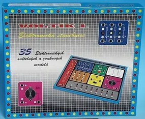 SVOBODA Stavebnice Voltík I. / Elektronická / 35 modelů bez pájení