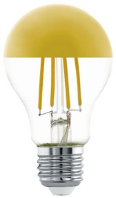 LED žárovka E27 A60 čirá se stříbrným vrchlíkem LM_LED_E27 - 11835 - Eglo