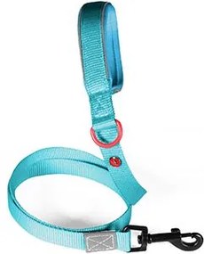 Zolux S.A.S. Vodítko pes PREMIUM nylon 20mm/1,2m tyrkysová Zolux