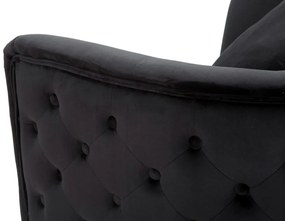Designové křeslo Pahkakino černé