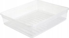 Keeeper Úložný box s víkem (má 2 funkce) BEA Clearbox 5,5L, 33 x 19 x 12 cm