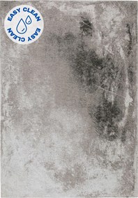 Koberec Deco Rugs Concrete Ice (4524) 200 x 280, šedý, se vzorem betonu, odolný proti skvrnám, do obývacího pokoje