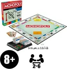 Hasbro Monopoly Classic CZ verze / Délka hry: 90 minut / Počet hráčů: