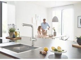 GROHE 31454001 - Dřezová baterie BLUE HOME L-výpusť lesklý chrom