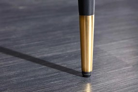 Designová lavice Laney 162 cm šedý samet