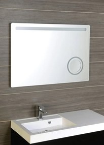 SAPHO ASTRO zrcadlo s LED osvětlením 1000x700mm, kosmetické zrcátko, MIRL4