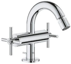 Grohe Atrio - Bidetová baterie s výpustí, velikost M, chrom 24027003